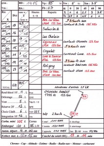 Log de navigation /PPL – Domergue Aviation